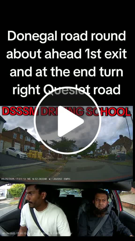 Donegal road roundabout ahead 1st exit and then at the end turn right ...
