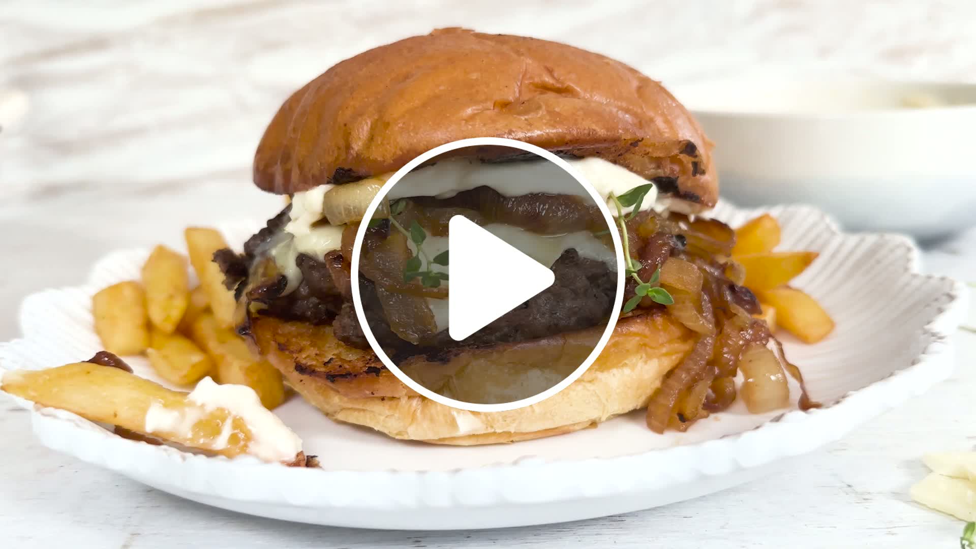 Decadent French Onion Burger Recipe - NewsBreak