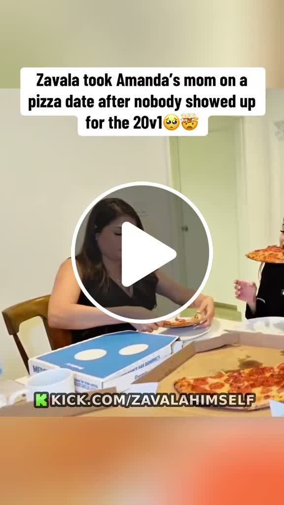Zavala surprises Amanda’s mom with a pizza date after no one showed up ...