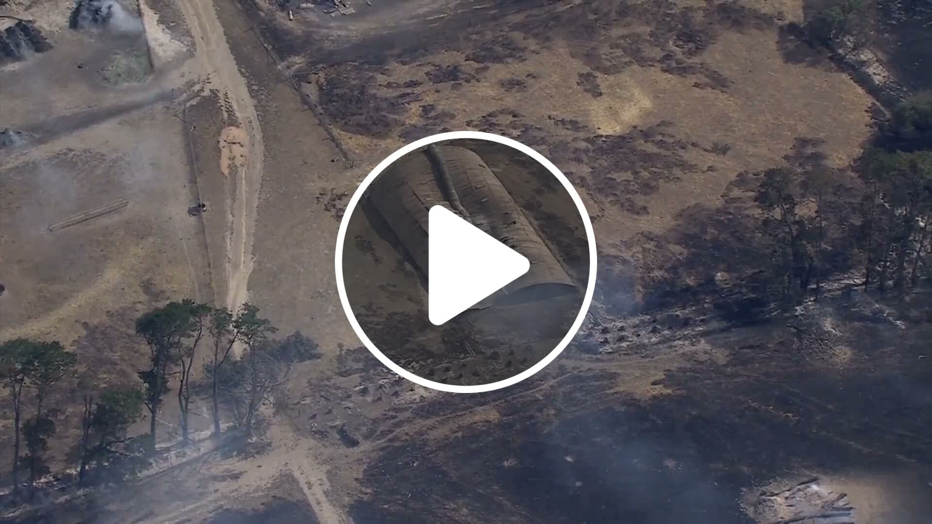 Aerials show extent of destruction from bushfires in Australia's ...