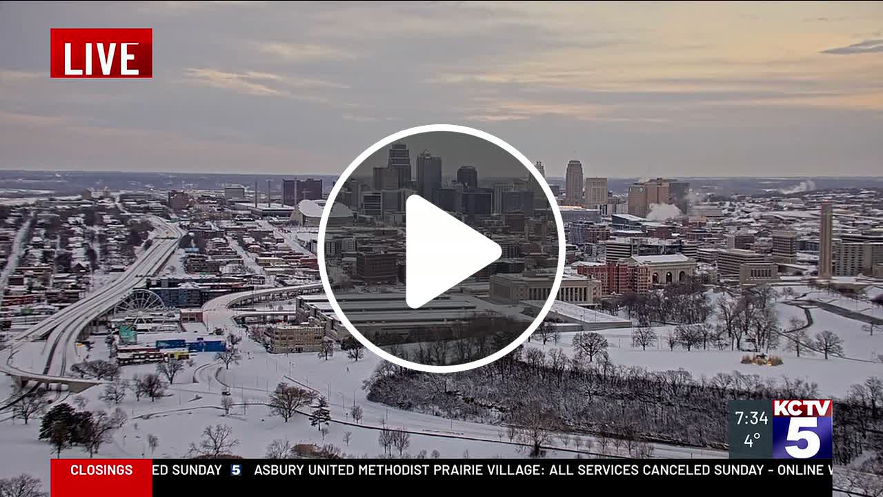 Kansas City, Missouri Winter Storm Update with Public Works Director ...