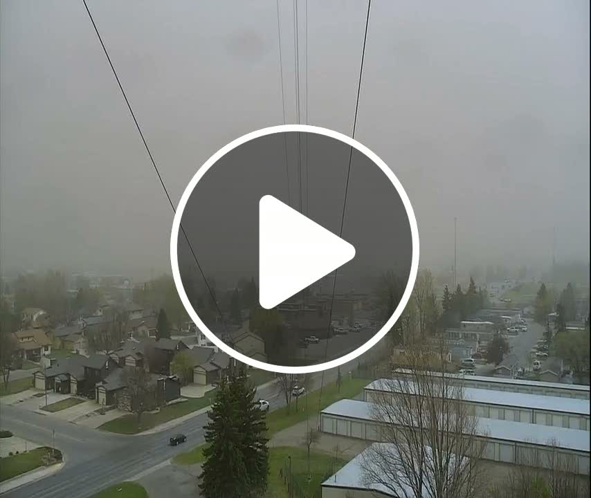 KMOT Live SkyWatch Camera shows dust storm 5/14/2026 - NewsBreak