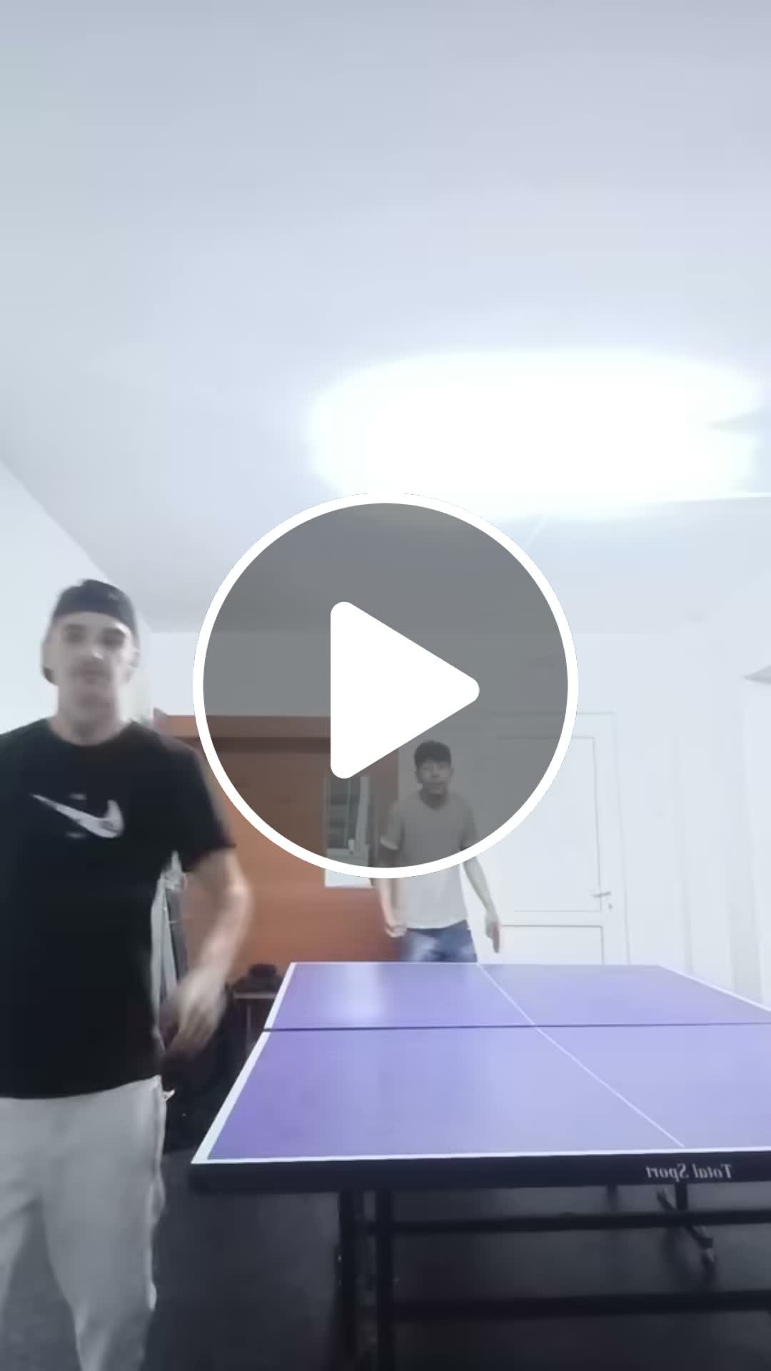 Table breaks during playful ping pong game in Romania - NewsBreak