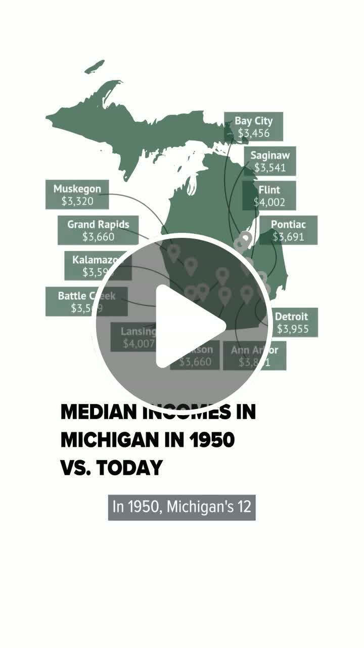 In 1950, Michigan was basking in its reputation as an industrial ...