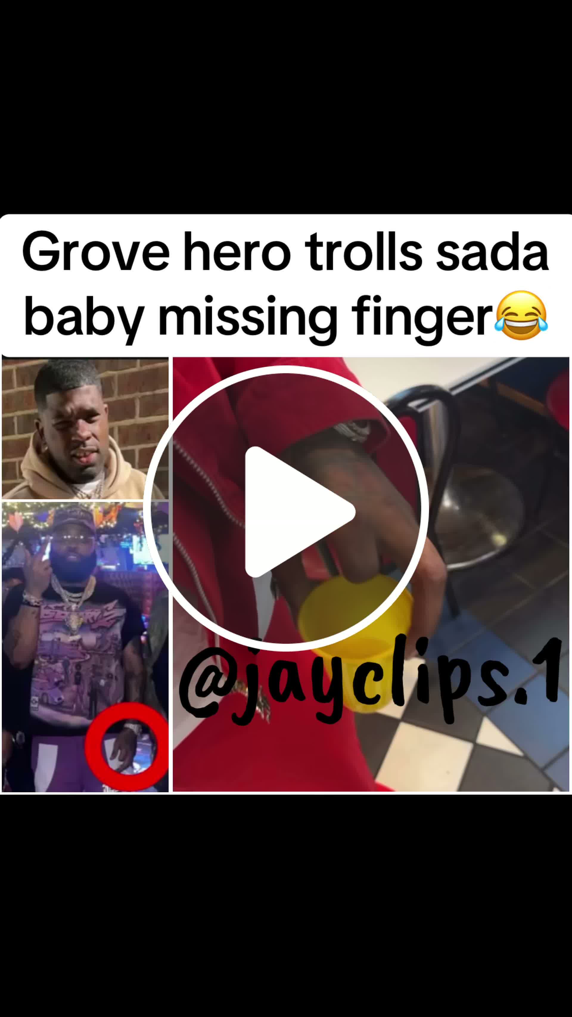 Grove Hero Trolls Sada Baby Missing finger😂‼️ - NewsBreak