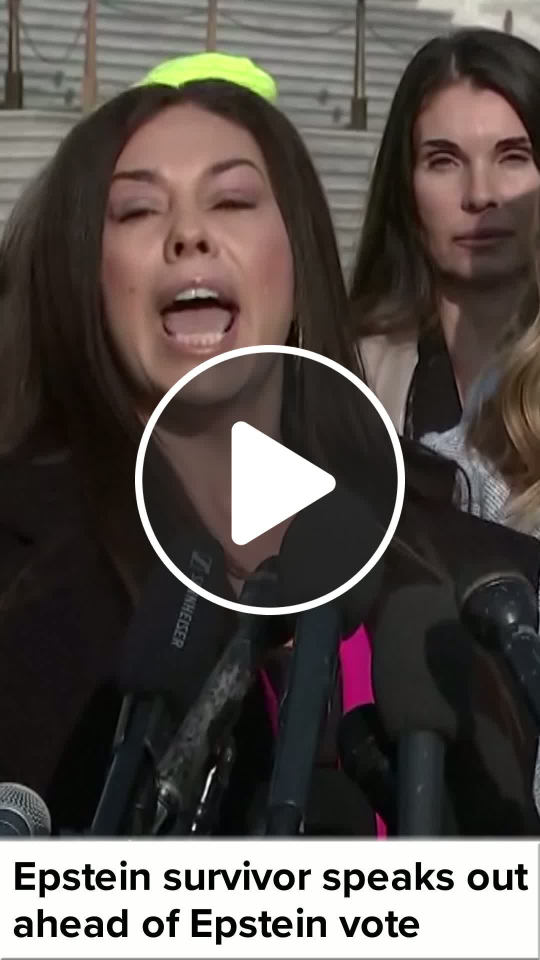 Epstein survivor speaks out ahead of U.S. House vote - NewsBreak