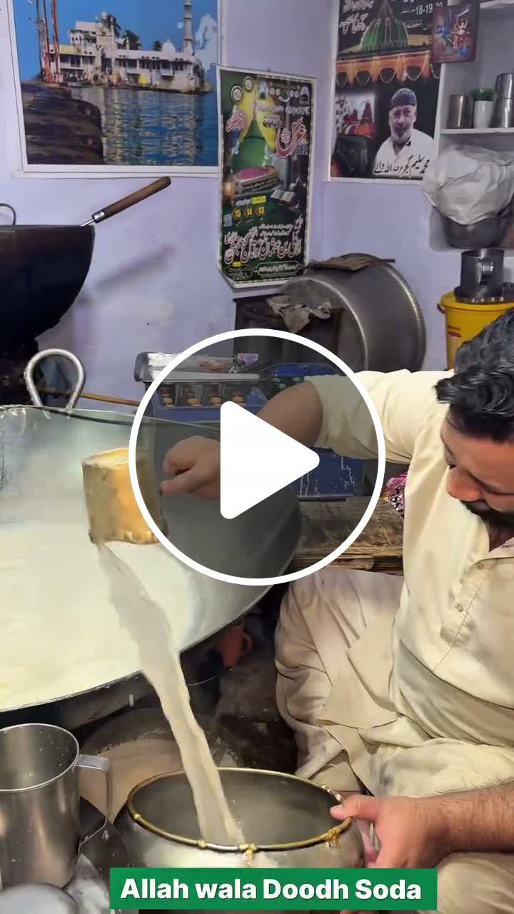 Pakistan Most Famous Doodh Soda Allah Wala Doodh Coke & Milk Soda ...