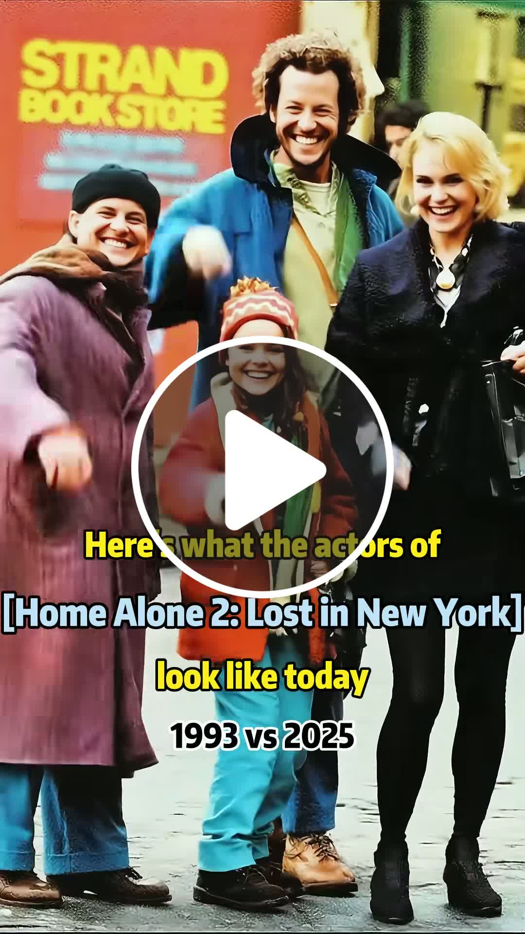 #Essential3Things Here's what the actors of Home Alone 2 Lost in New ...