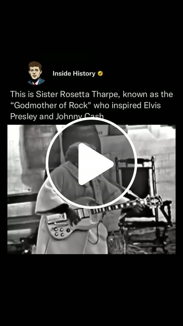 #UnpopularOpinion Sister Rosetta Tharpe was a groundbreaking American ...