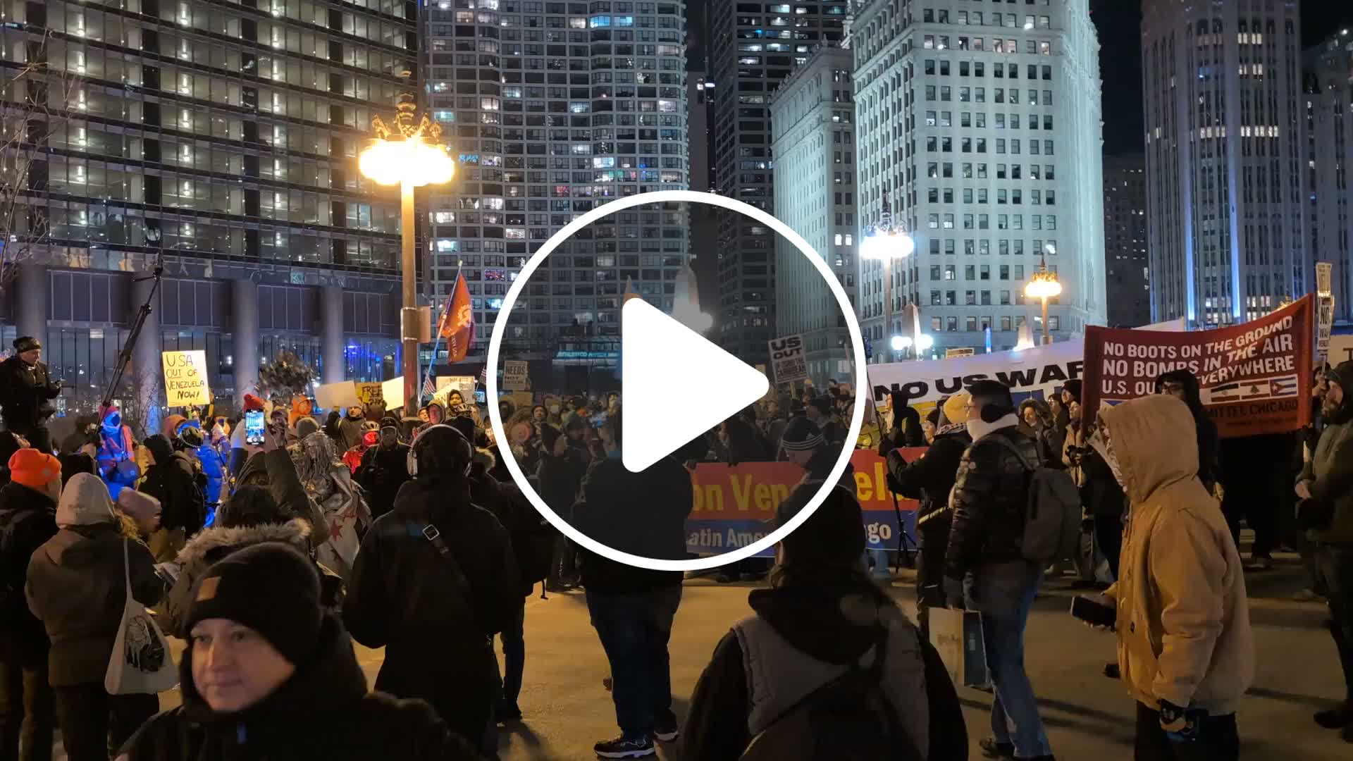 Chicago Anti-War Demonstration - NewsBreak