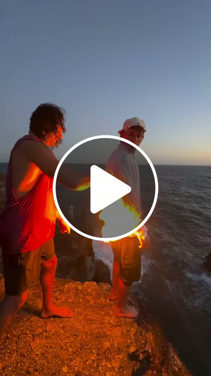 #UnpopularOpinion Fire vs water, who wins- #cliffjumping - NewsBreak