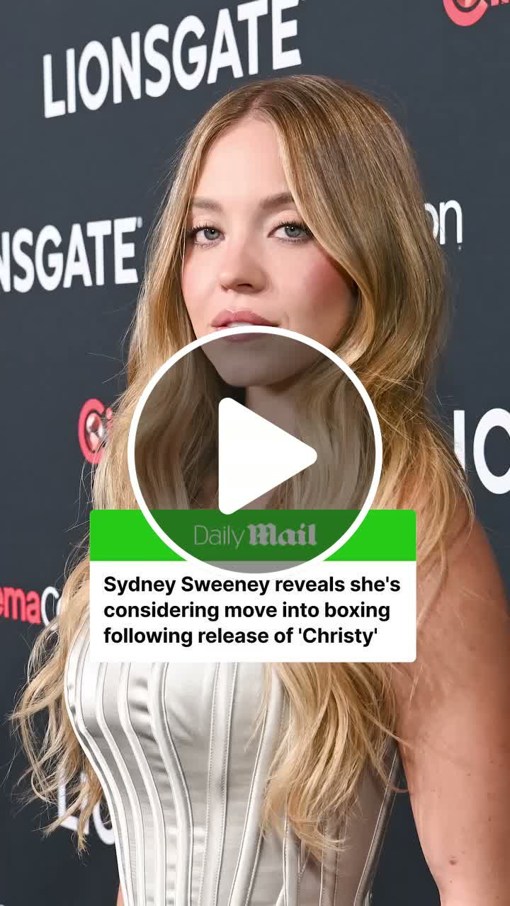 Sydney Sweeney reveals shes considering taking up boxing after playing ...