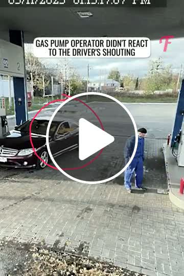 A driver got angry with a gas pump operator - NewsBreak