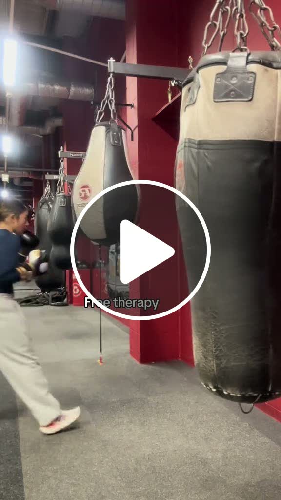 Working on uppercuts and head movement boxing training boxer technique ...