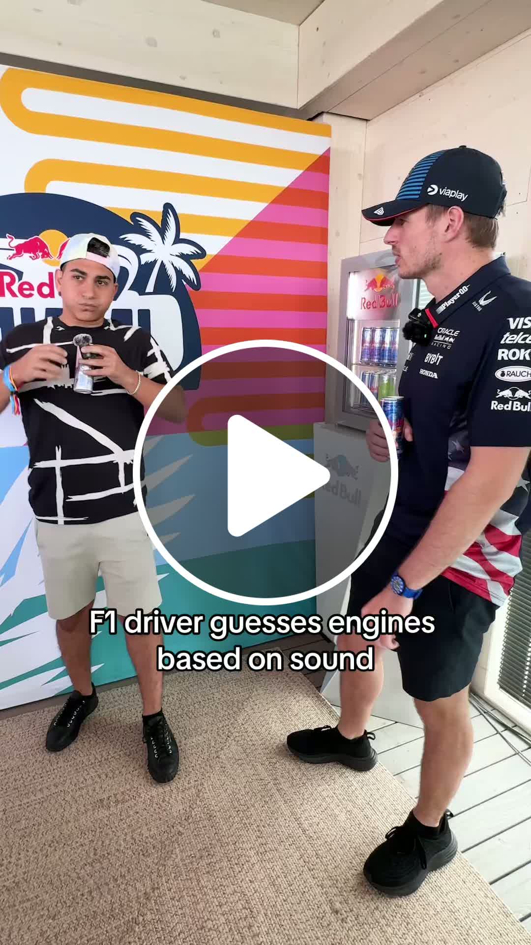 the champ of F1 🤝 the champ of making car sounds @Greg Gevojanyan # ...