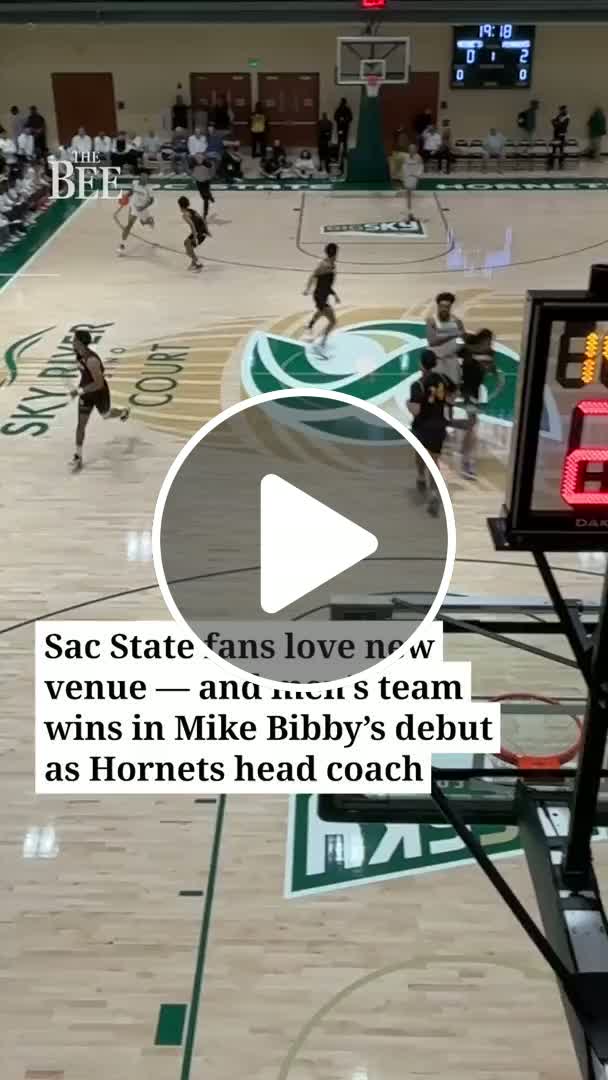 Take first look at Mike Bibby's debut and the new venue for Sac State ...