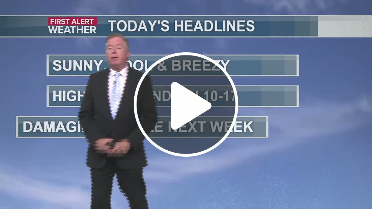 Jim's First Alert Forecast - NewsBreak