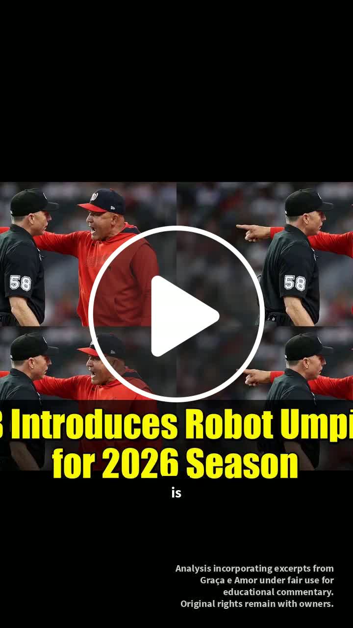 AI news: MLB using robot umpires beginning 2026 #ai#MLB#Baseball# ...