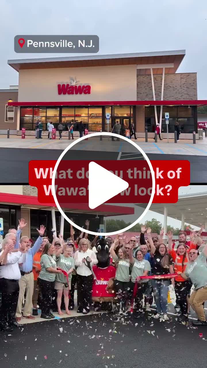 Wawa’s got a brand new look! 👀 The first-of-its-kind Wawa opened its ...