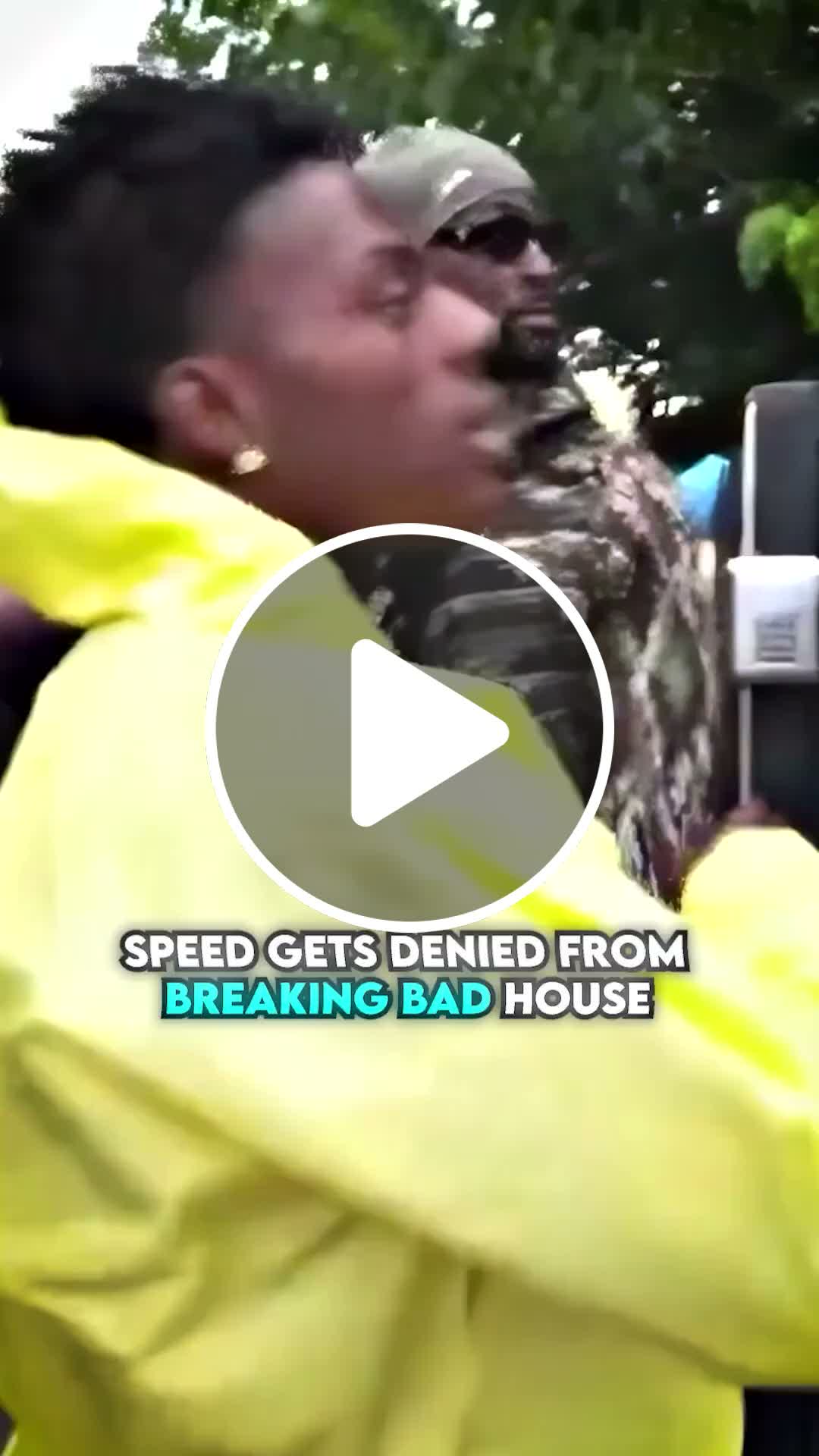 Speed Gets Denied Entry From BREAKING BAD House #irl #streamer #karma ...