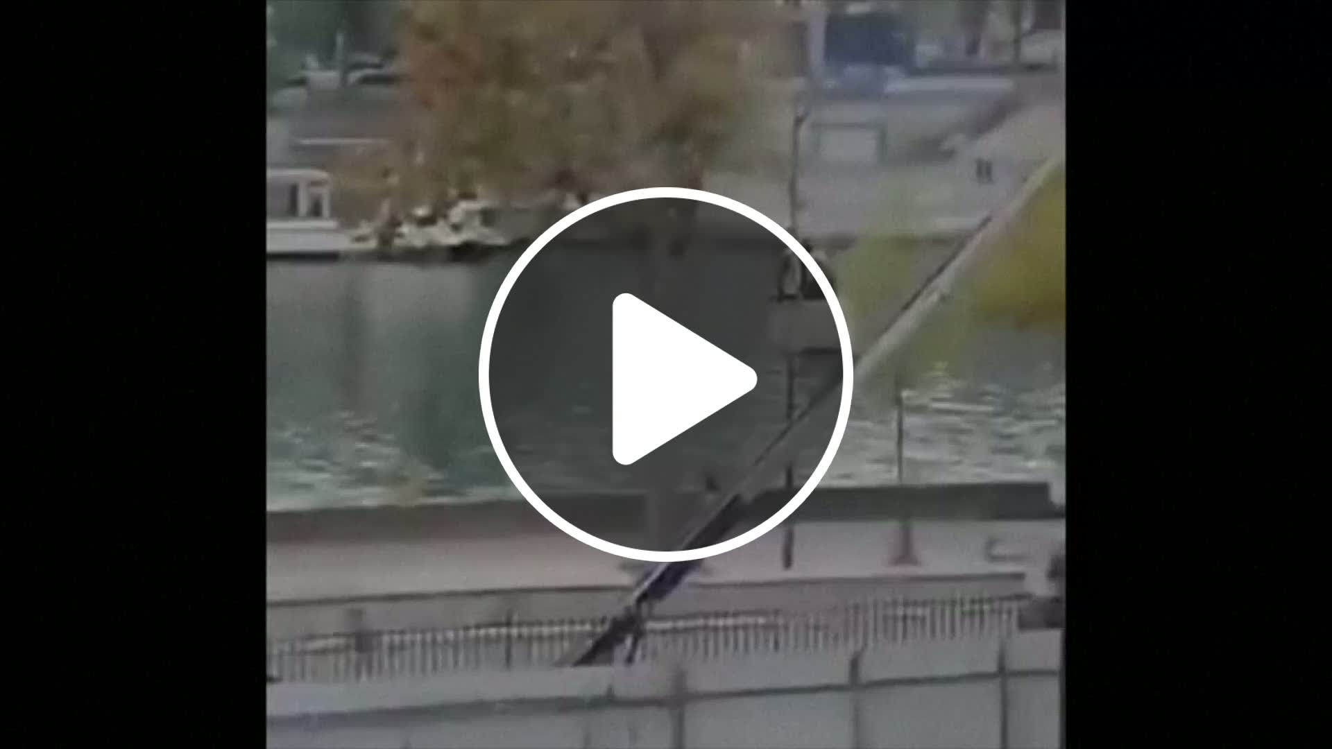 Video captures Louvre jewel thieves emerging from museum in a cherry ...
