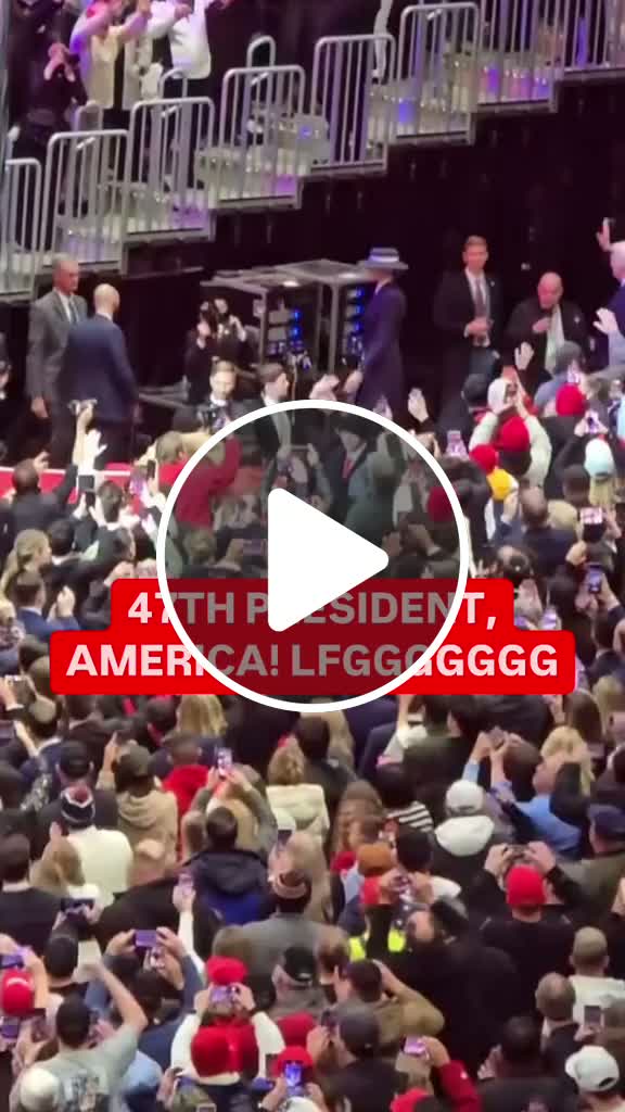 President Donald J Trump & First Lady Melania Trump entering the ...