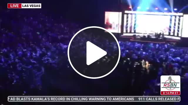 RSBN is LIVE in Las Vegas Nevada for a STAR-STUDDED Turning Point rally ...