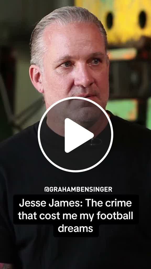 A highly touted high school football recruit, Jesse James details the moment it all went wrong ...