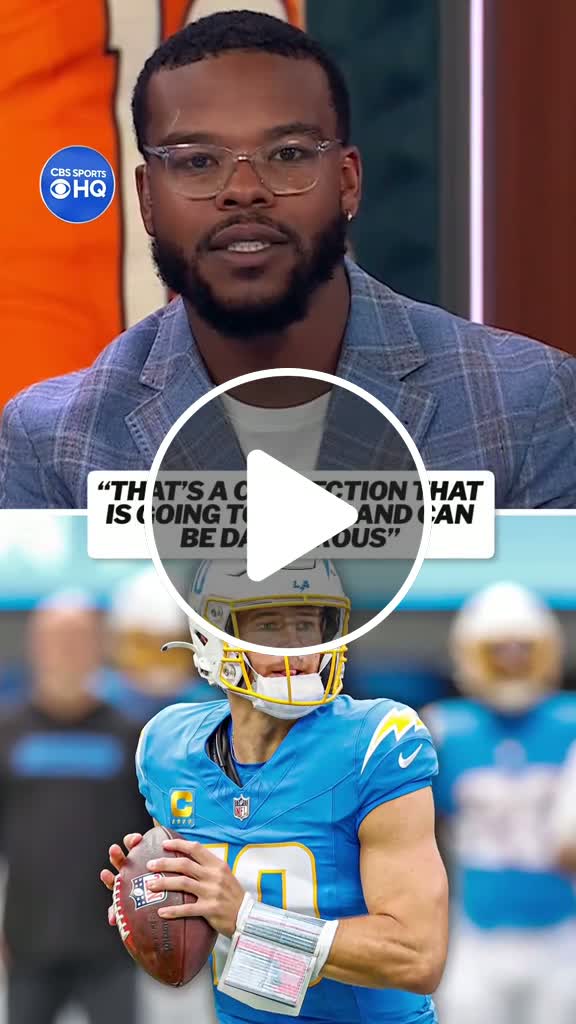 Justin Herbert 🤝 Quentin Johnston #NFL #Chargers created by NFL on CBS ...