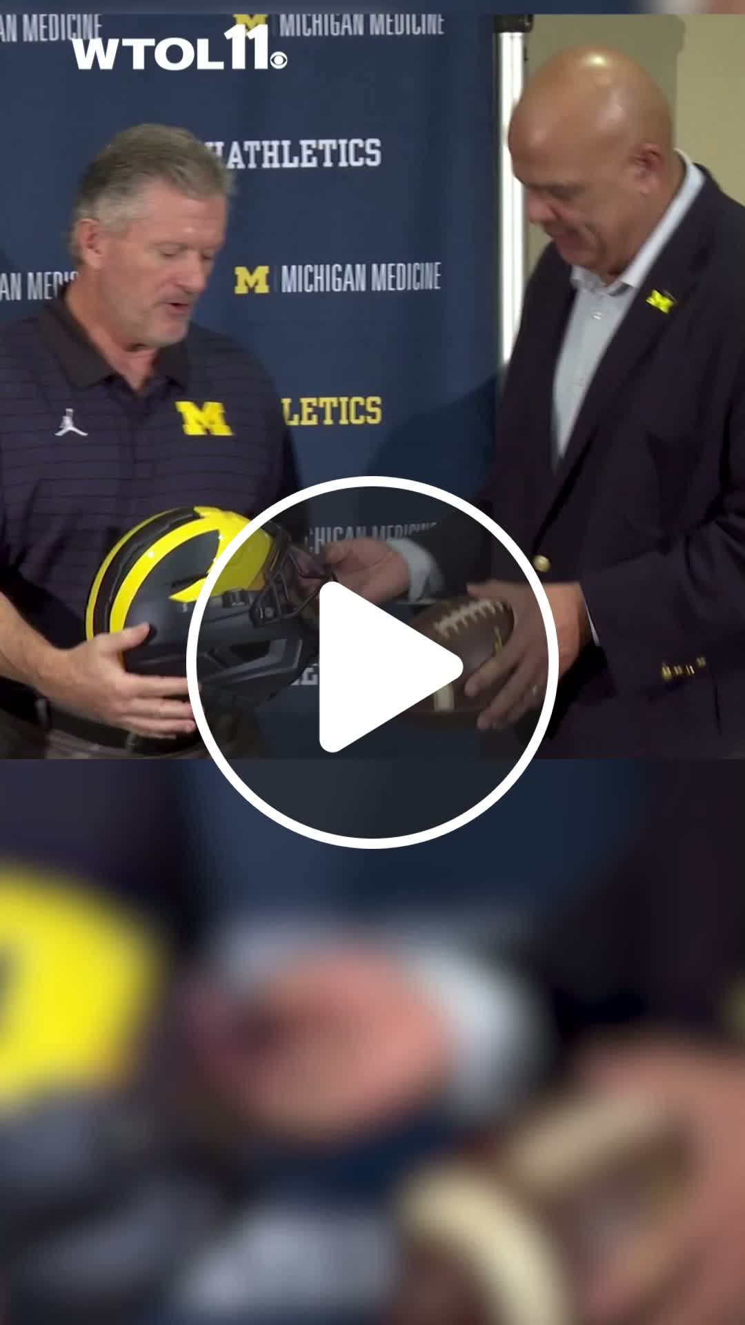 University of Michigan introduces new head coach Kyle Whittingham ...