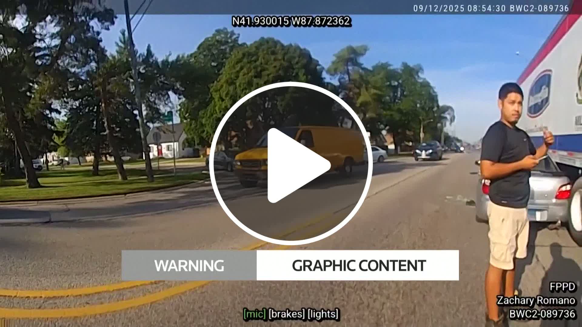 Body camera clips show aftermath of ICE shooting man in Chicago - NewsBreak