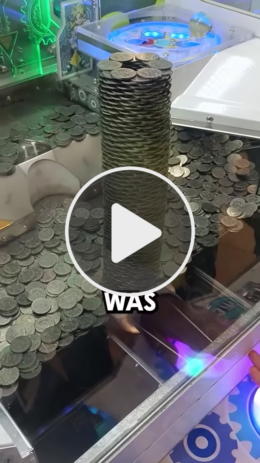 Craziest Coinpusher Moment Ever - NewsBreak