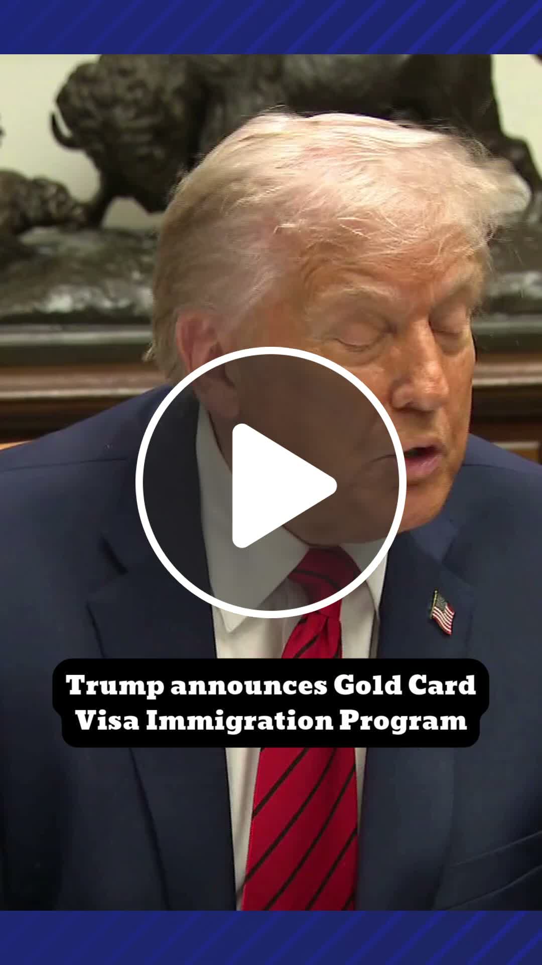 Trump announces Gold Card Visa Immigration Program - NewsBreak