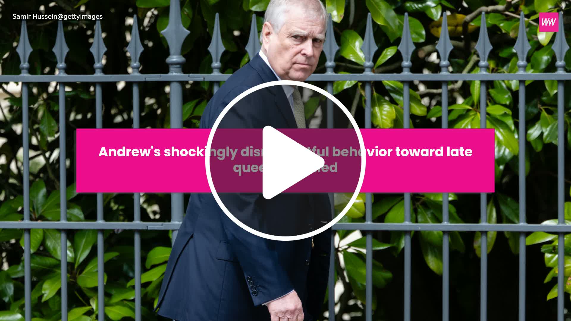 Andrew's shockingly disrespectful behavior toward late queen revealed ...