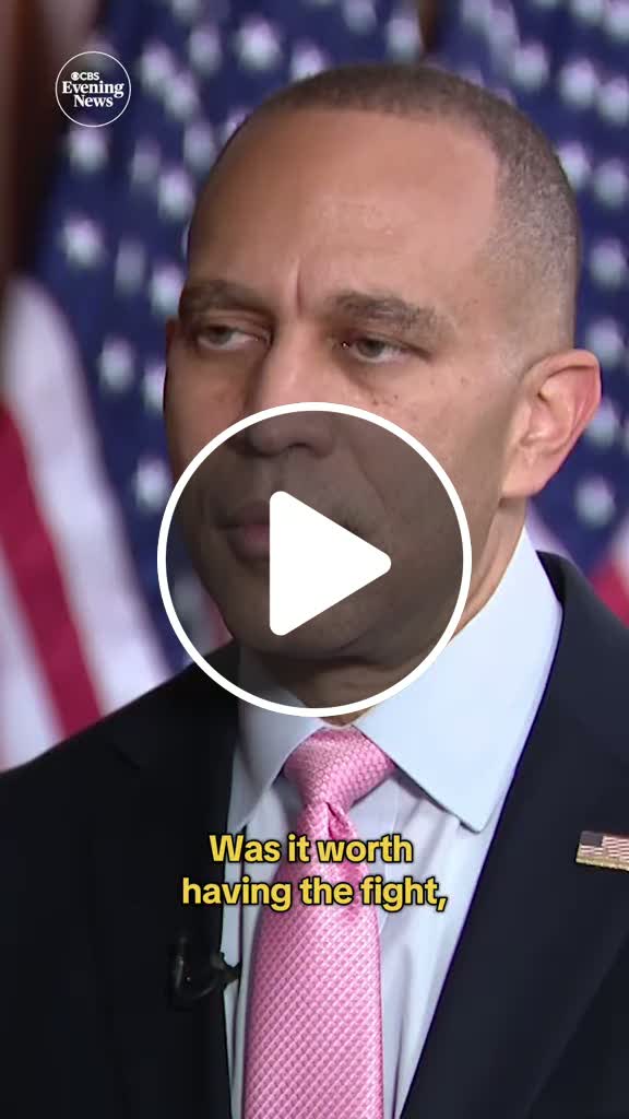 Exclusive: House Minority Leader Hakeem Jeffries tells CBS News’ @John ...