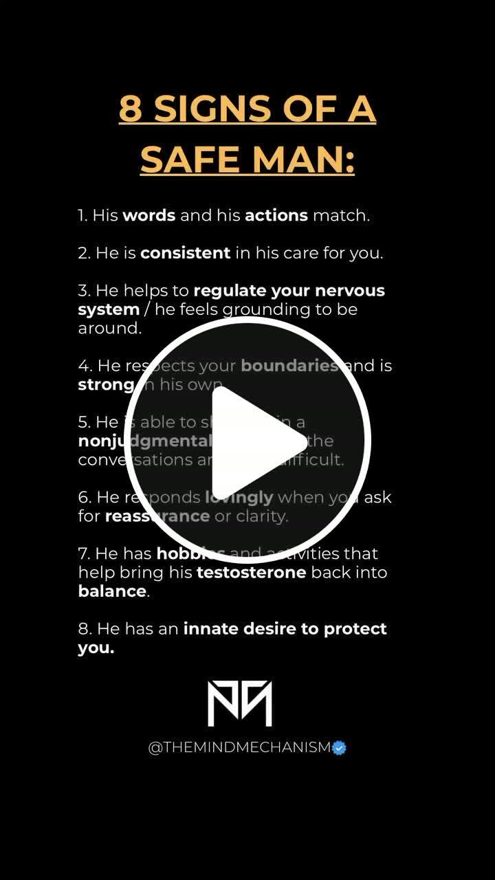 Signs of a safe man - NewsBreak