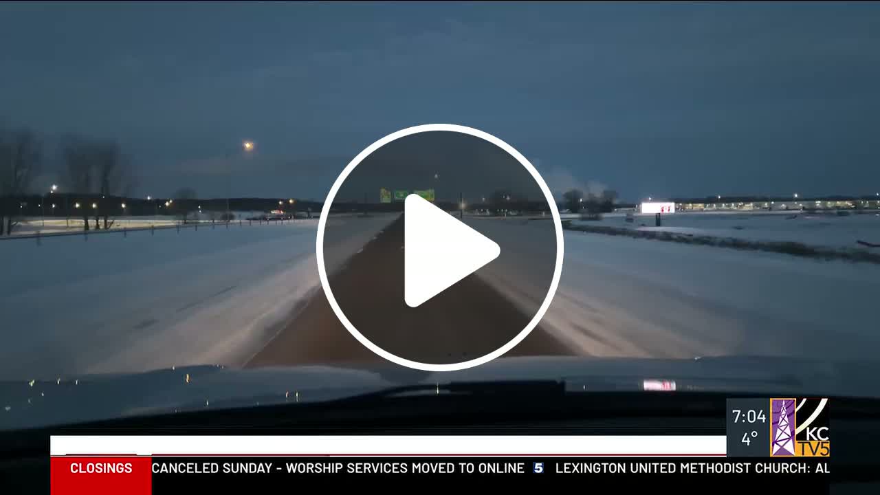 Kansas Department of Transportation Winter Storm Update with Delaney ...