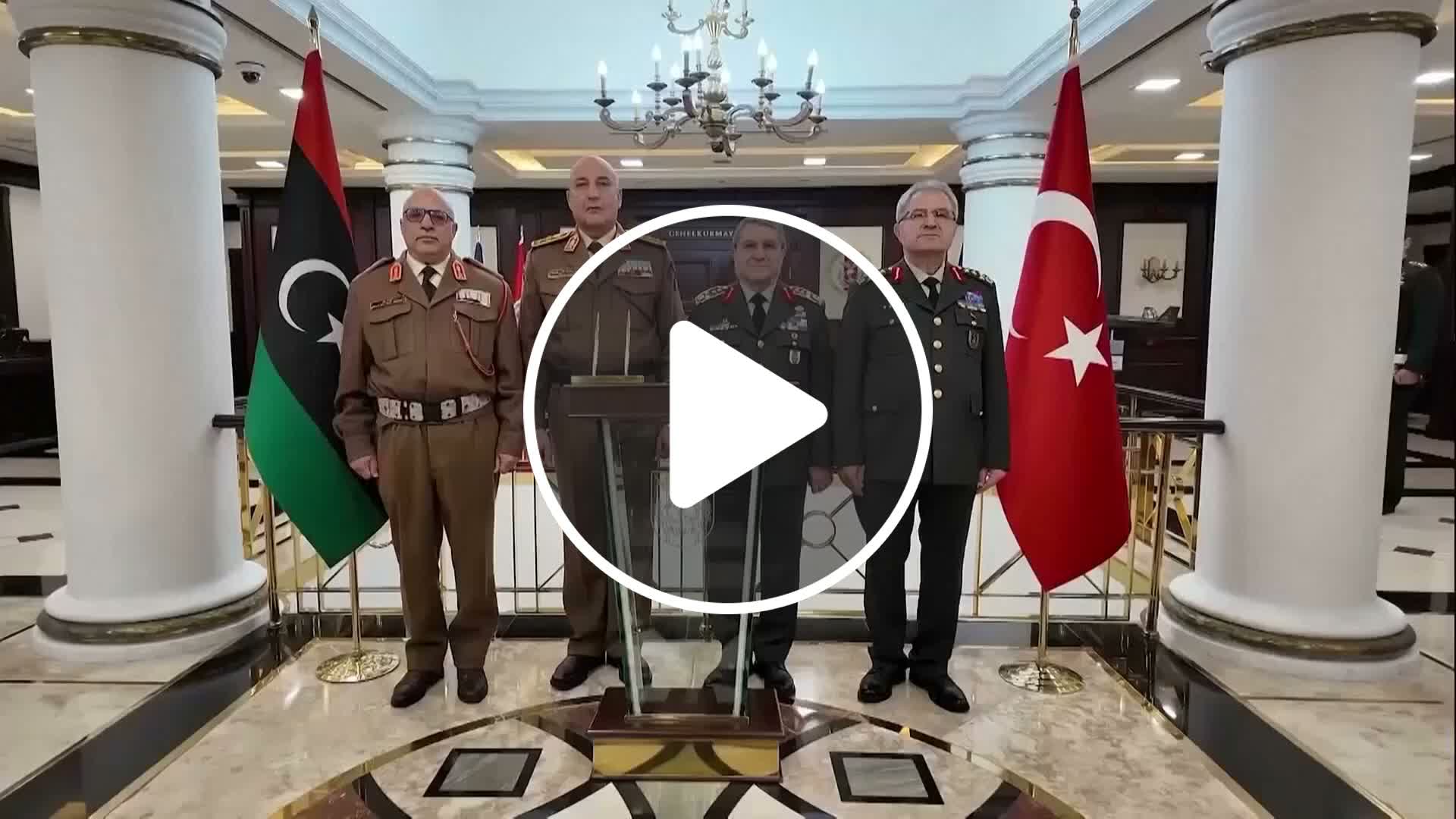 Libyan military chief killed in plane crash after takeoff from Ankara ...