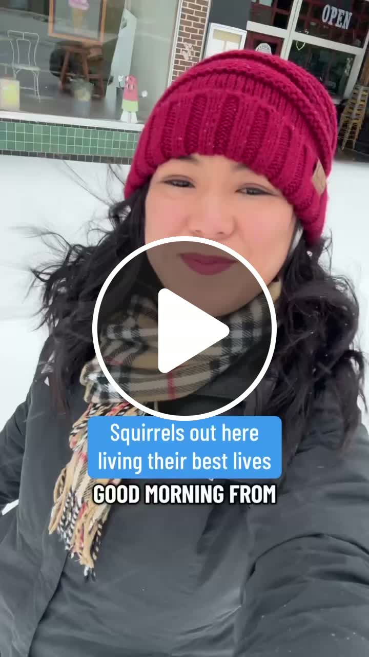 Squirrels in Denton, Texas, have snow zoomies - NewsBreak