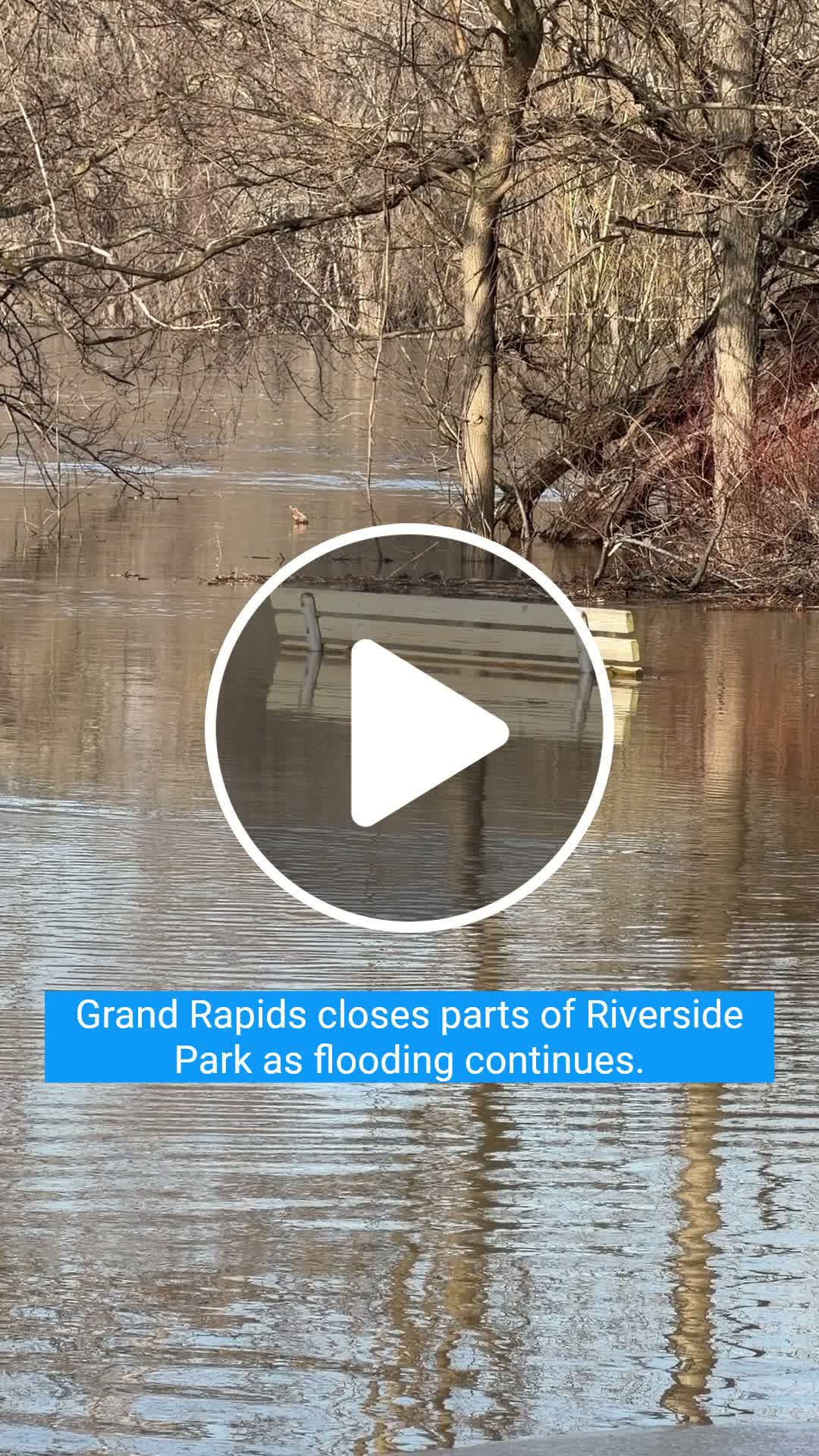 Flooding closes Riverside Park - NewsBreak