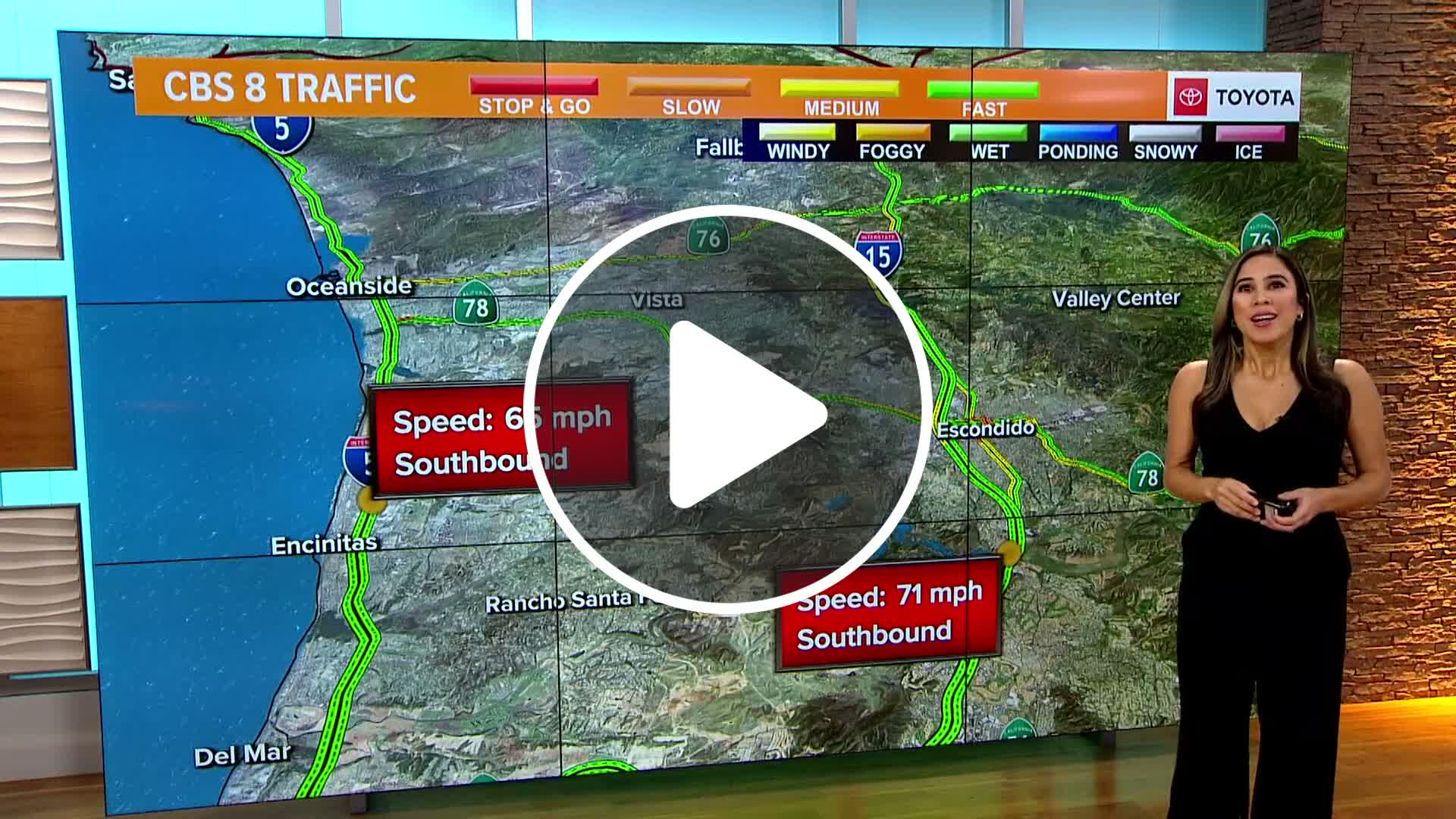 CBS 8 Weather school | Visiting Chula Vista Learning Community Charter ...