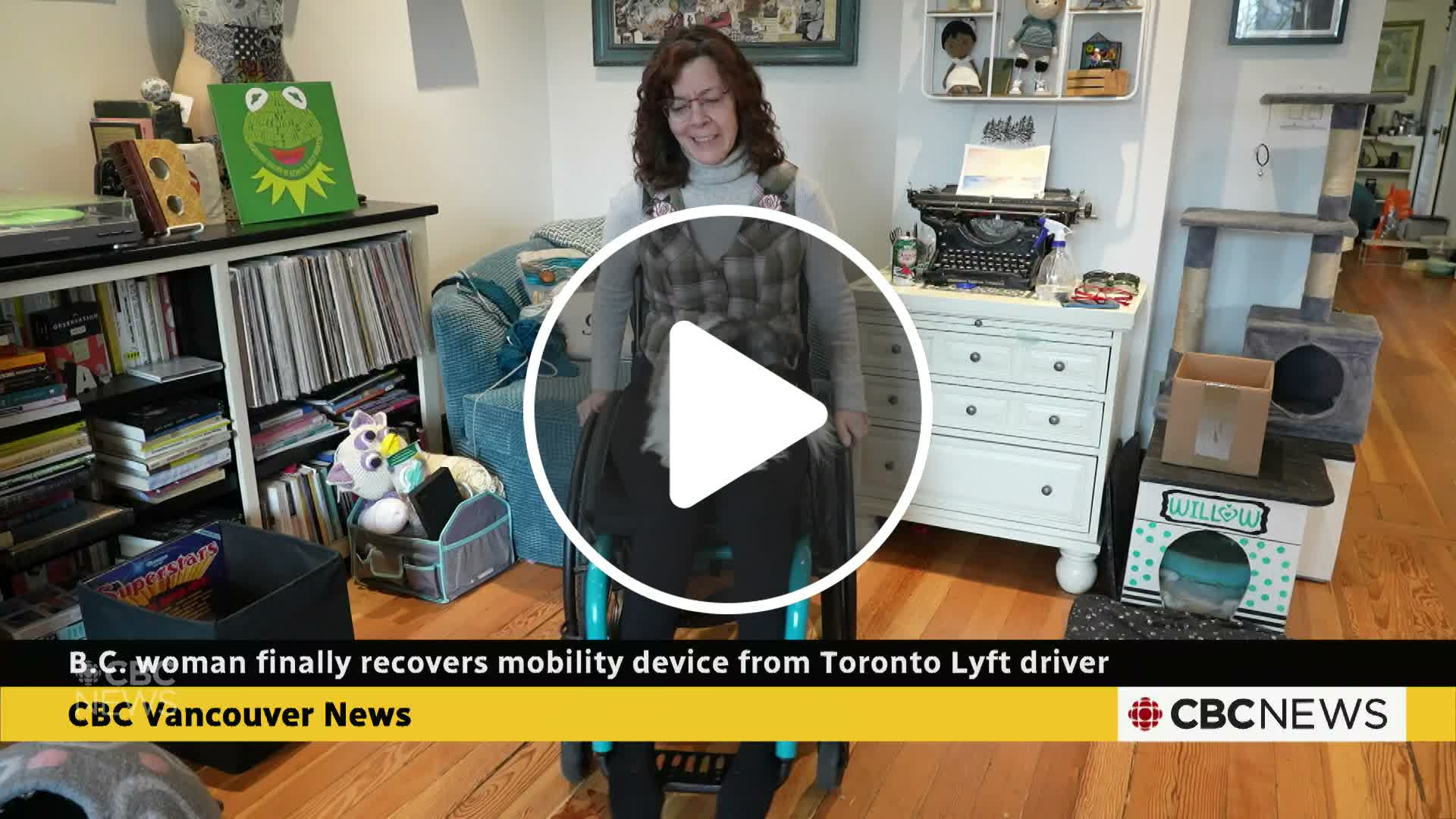 B.C. woman finally recovers mobility device from Toronto Lyft driver ...