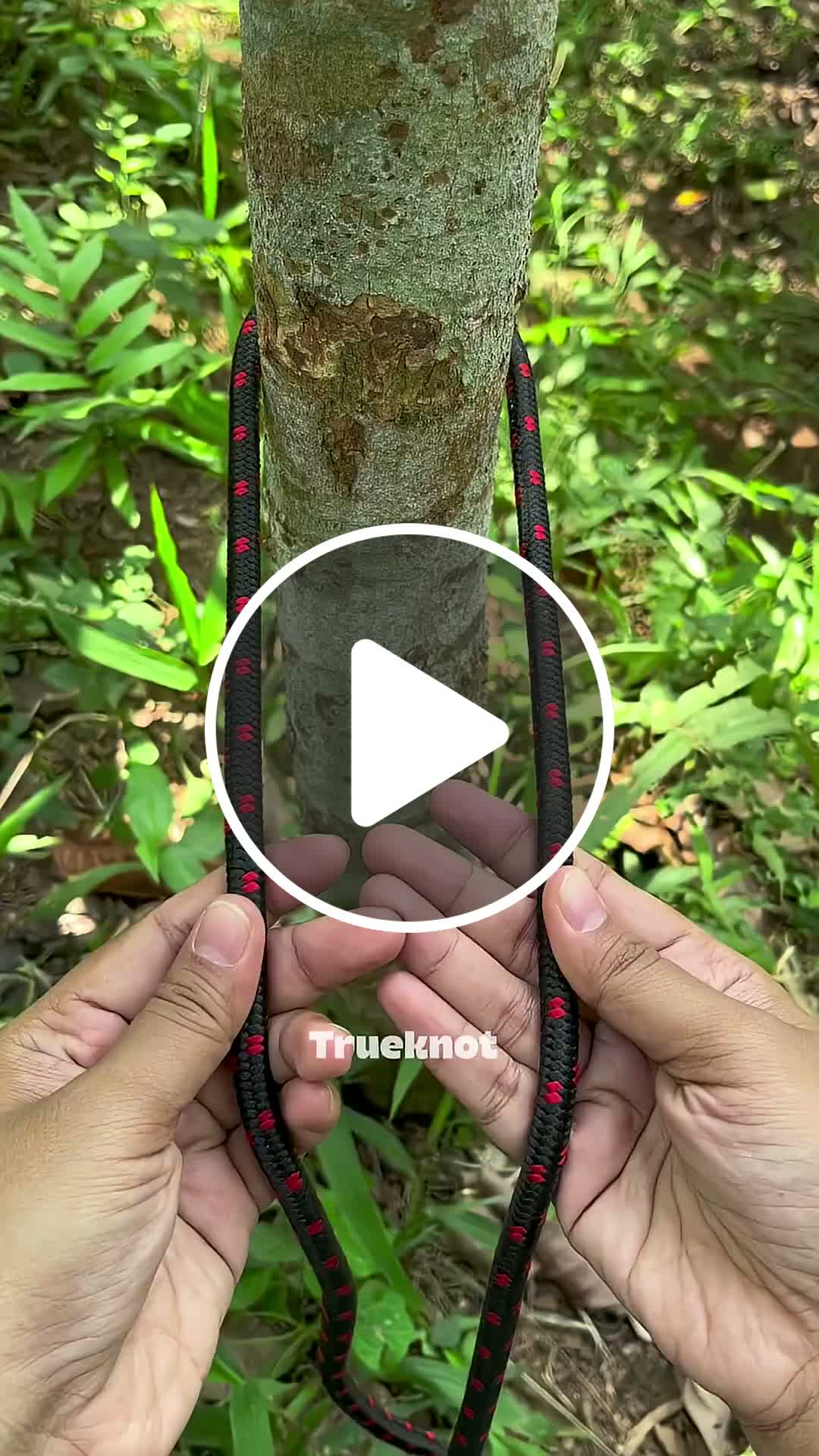 The Knot That Locks Tight — But Releases Instantly! #knot #rope # ...