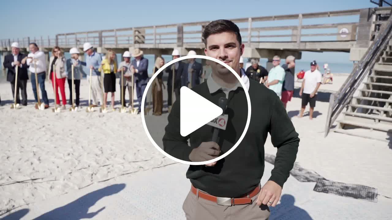 Naples pier rebuild officially begins more than three years after ...