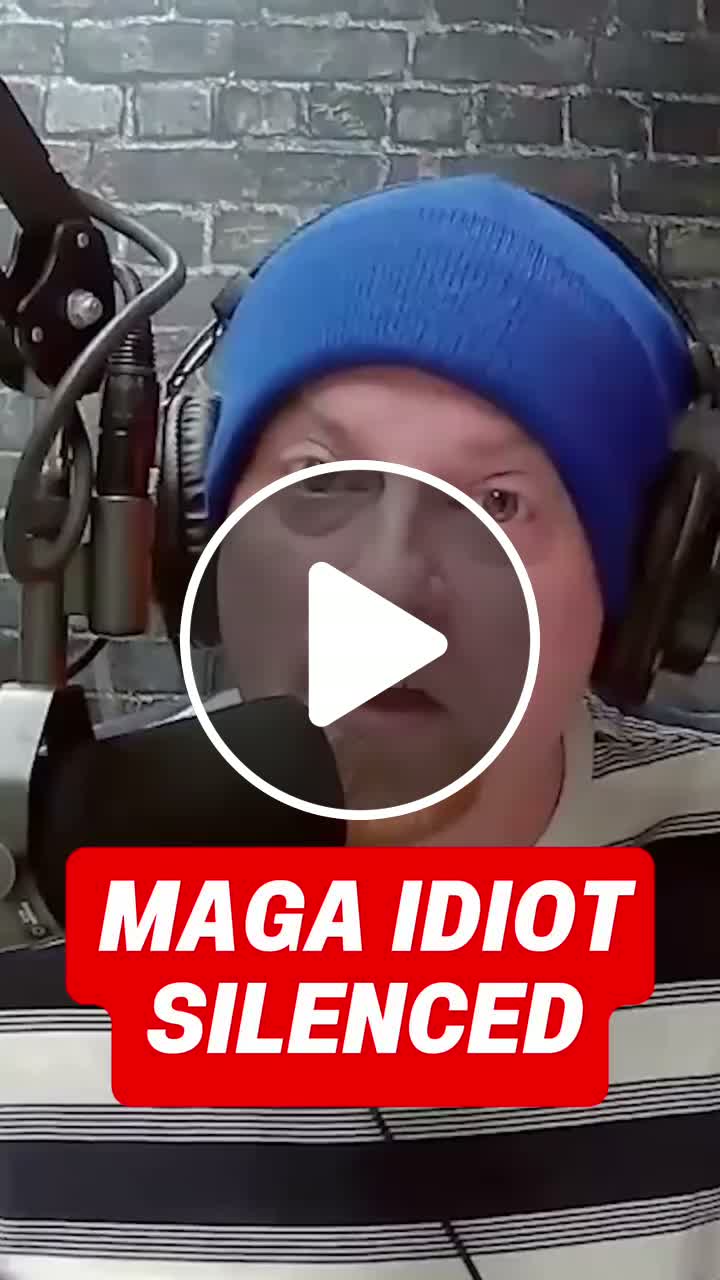 MAGA idiot silenced🥹🤕 - NewsBreak