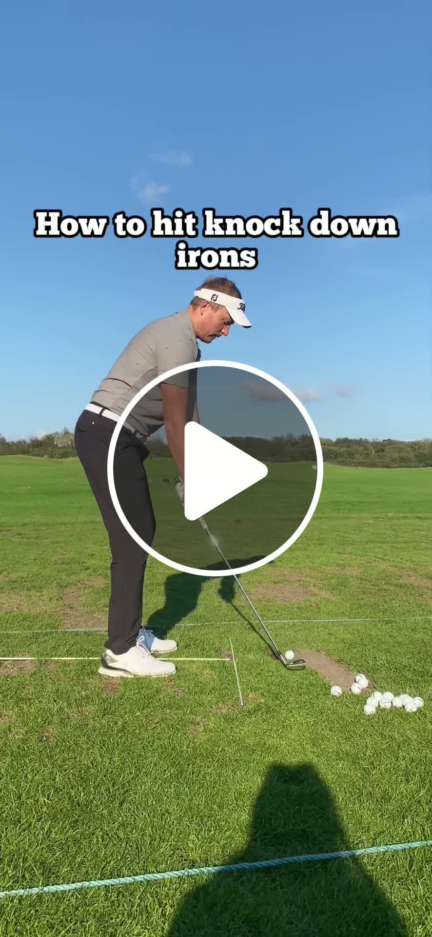 How to hit knockdown shots Golf - NewsBreak