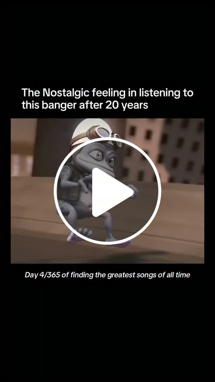 The Nostalgic feeling in listening to this banger after 20 years ...