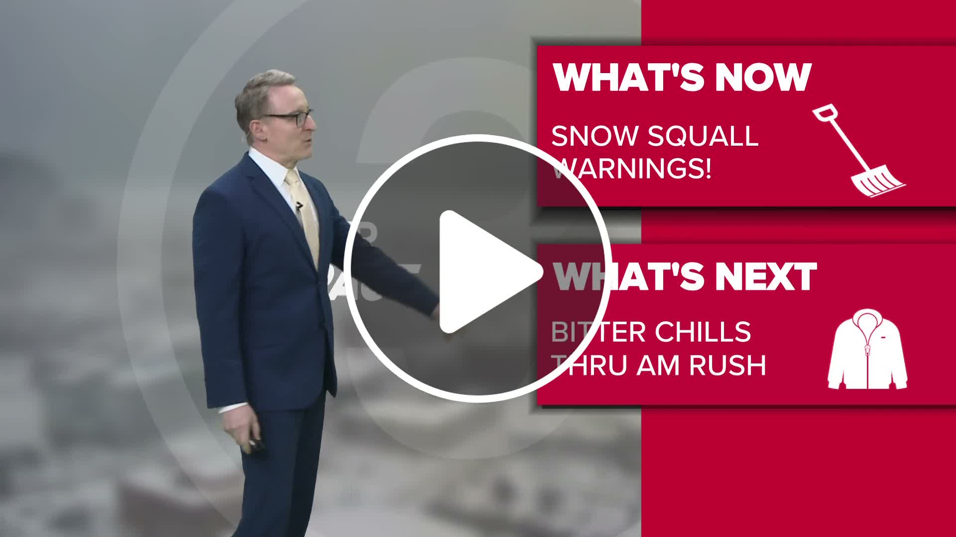 Cleveland area weather forecast: After a heavy burst of snow exits ...