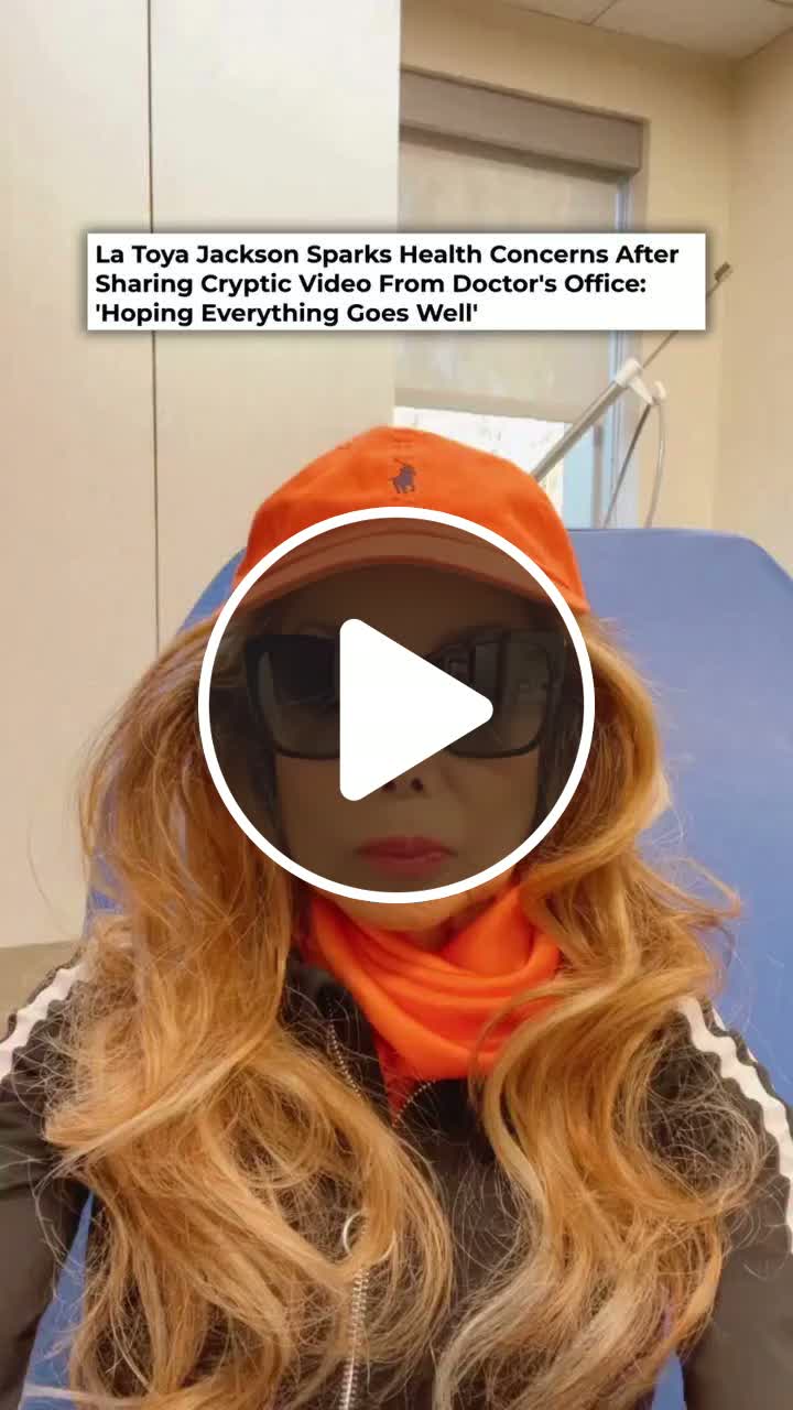 La Toya Jackson had fans worried after posting a mysterious video from ...