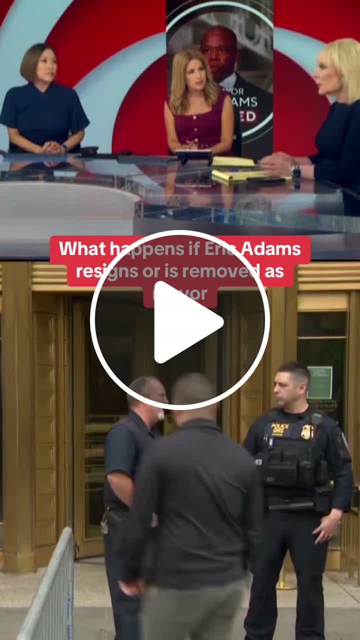 If NYC Mayor Eric Adams does not continue to serve as mayor, CBS New ...
